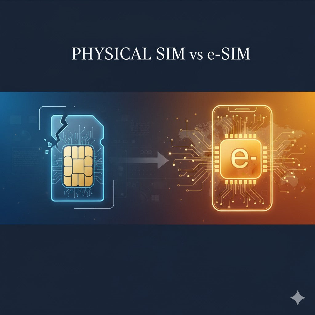 SIM física vs e-SIM: Viaja de manera más inteligente en 2025 – SimSwift ...