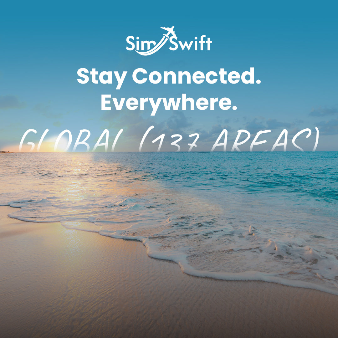 Global eSIM Data Plan for 137 Countries - Instant Activation from $13.99